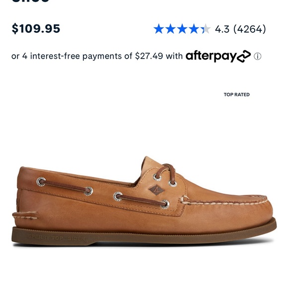 Sperry | Shoes | Sperry Mens Tan Leather Topsider New In Box | Poshmark